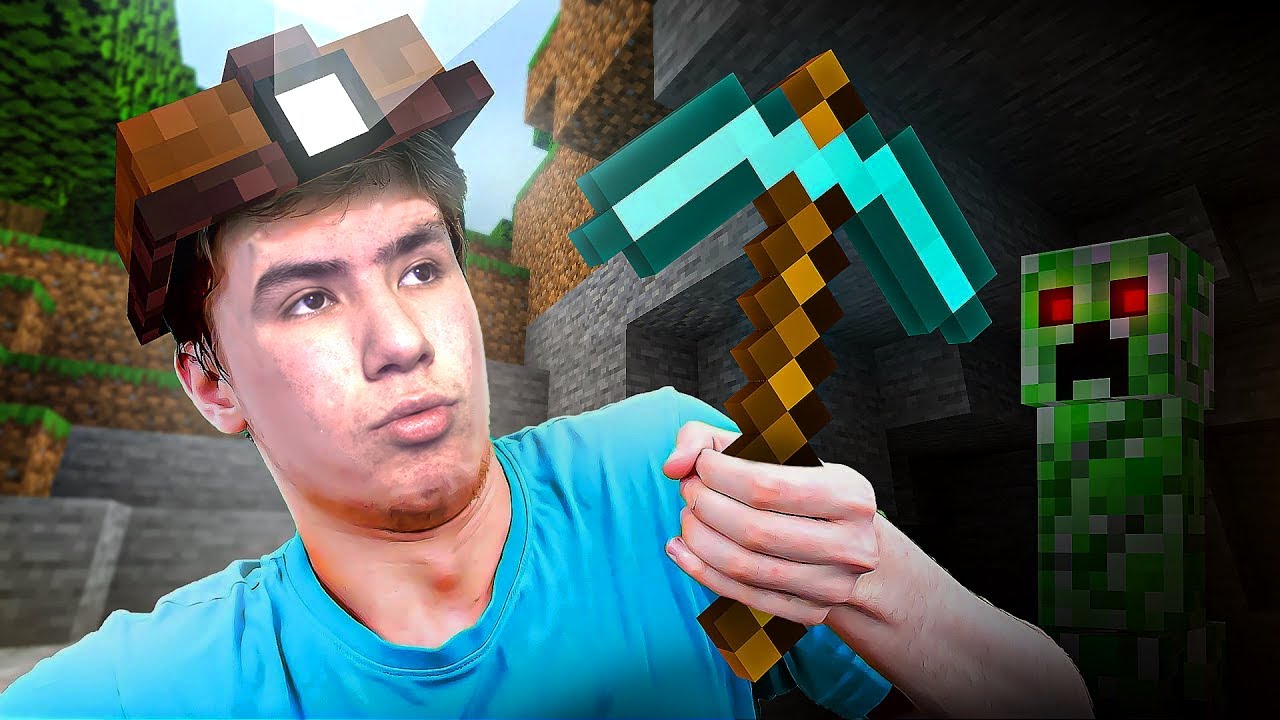 MINECRAFT BIRINCHI MARTA O'YNASHIM (Reker) - YouTube