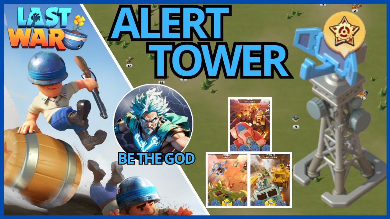 🏆LAST WAR 🏆GET MORE RESOURCES IN THE ALERT TOWER - I bet you didn't ...