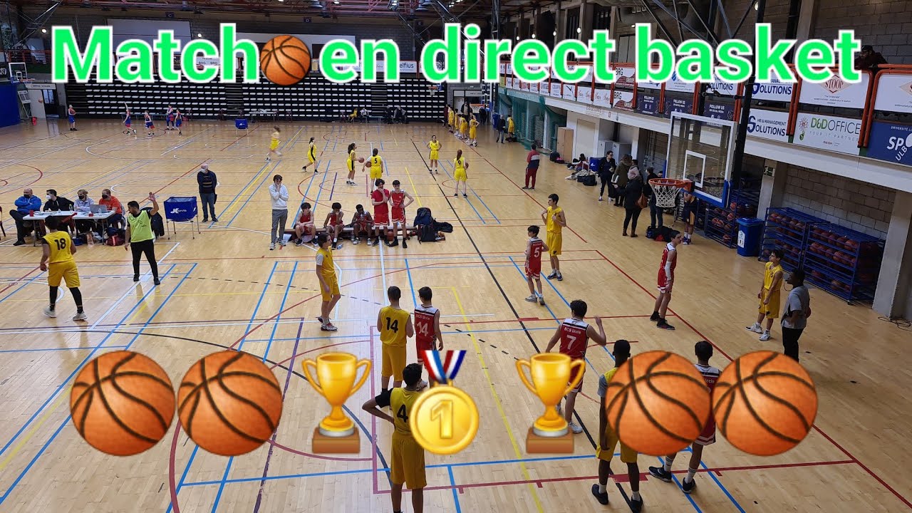 Match en direct basket 🏀 - YouTube