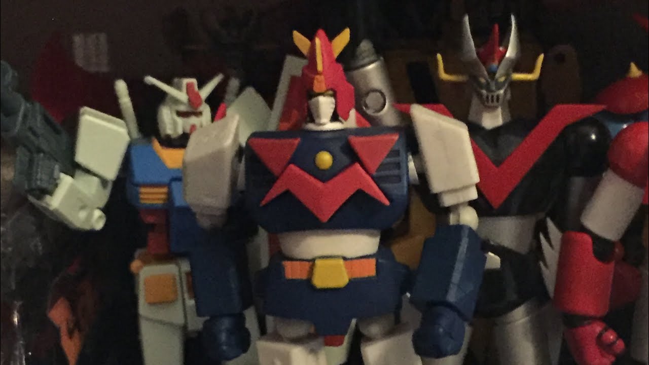 Super Robots Mini Figures Collection - YouTube