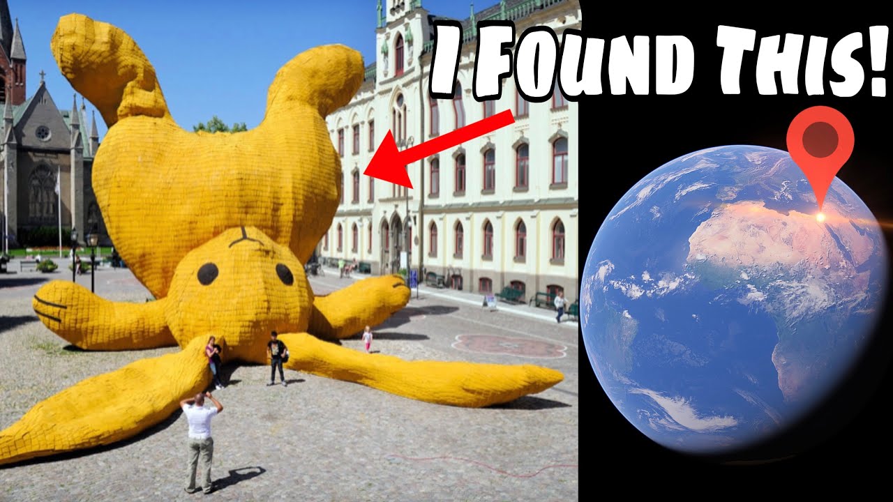 I Found Giant Rabbit On Google Earth 😱 - YouTube