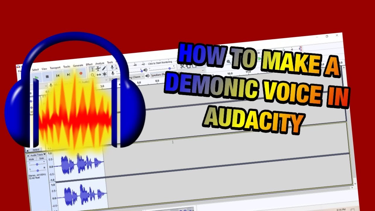 How to make a Demonic Voice in Audacity - YouTube