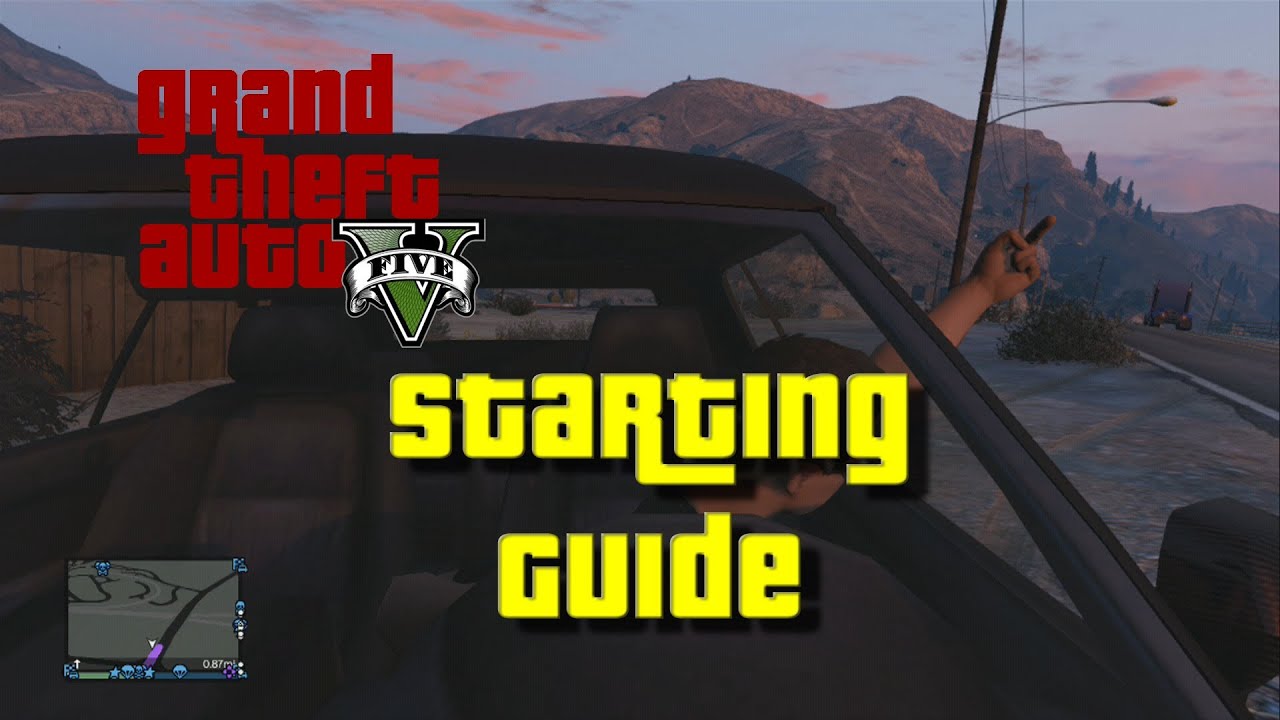GTA V Online Starting Guide - YouTube