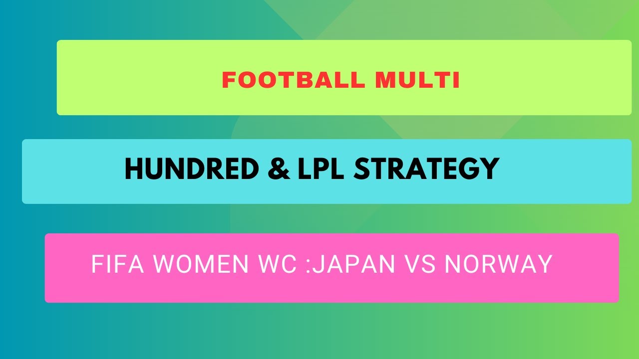 Hundred's strategy || LPL Strategy || Football Multi - YouTube