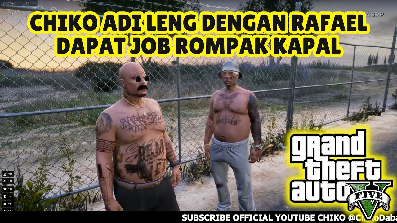 🔴 GTA 5 | CHIKO ADI LENG DENGAN RAFAEL DAPAT JOB ROMPAK KAPAL - YouTube