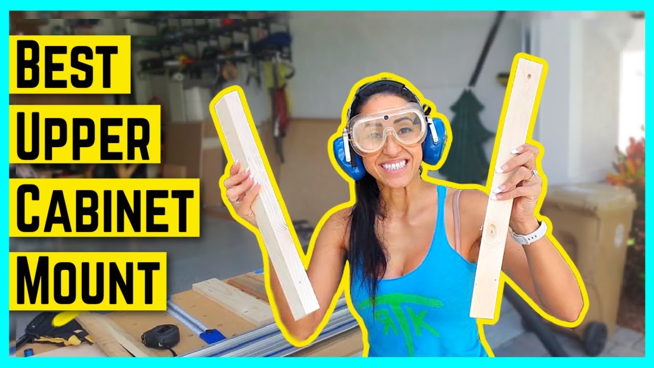 How to Build a French Cleat for Upper Cabinets with a Track Saw 🤯BEST ...
