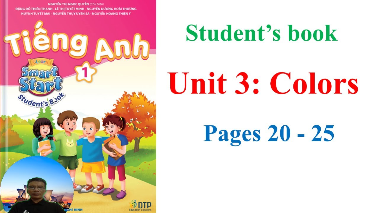 Tiếng Anh lớp 1, I learn smart start 1, Student book, Unit 3, COLORS ...