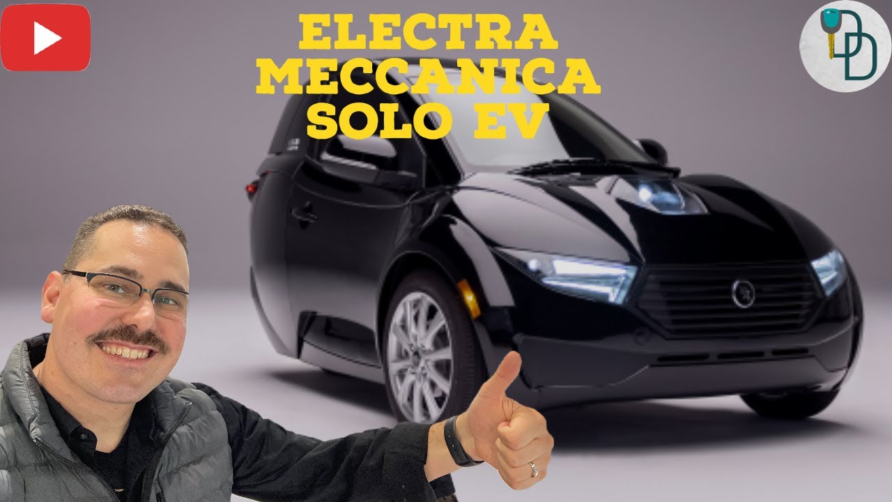 Solo EV by Electra Meccanica Inside Look! - YouTube