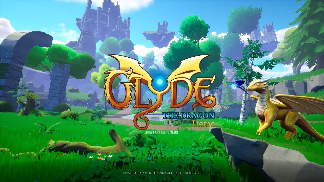 Glyde The Dragon Demo Lets Play - YouTube