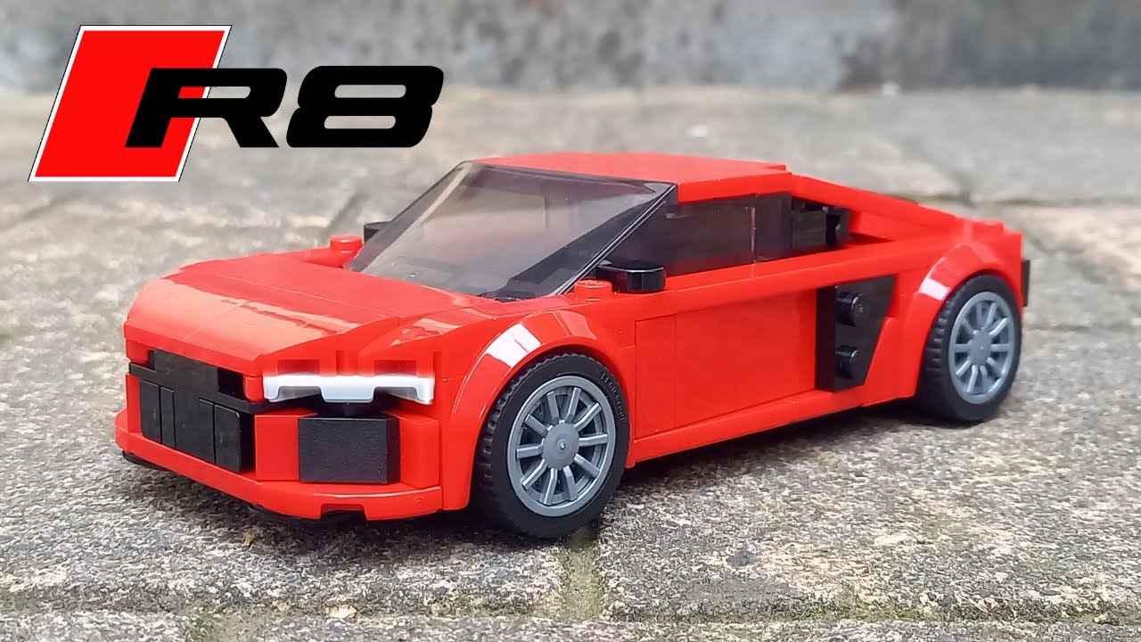 LEGO Audi R8 V10 Plus MOC | Tutorial - YouTube