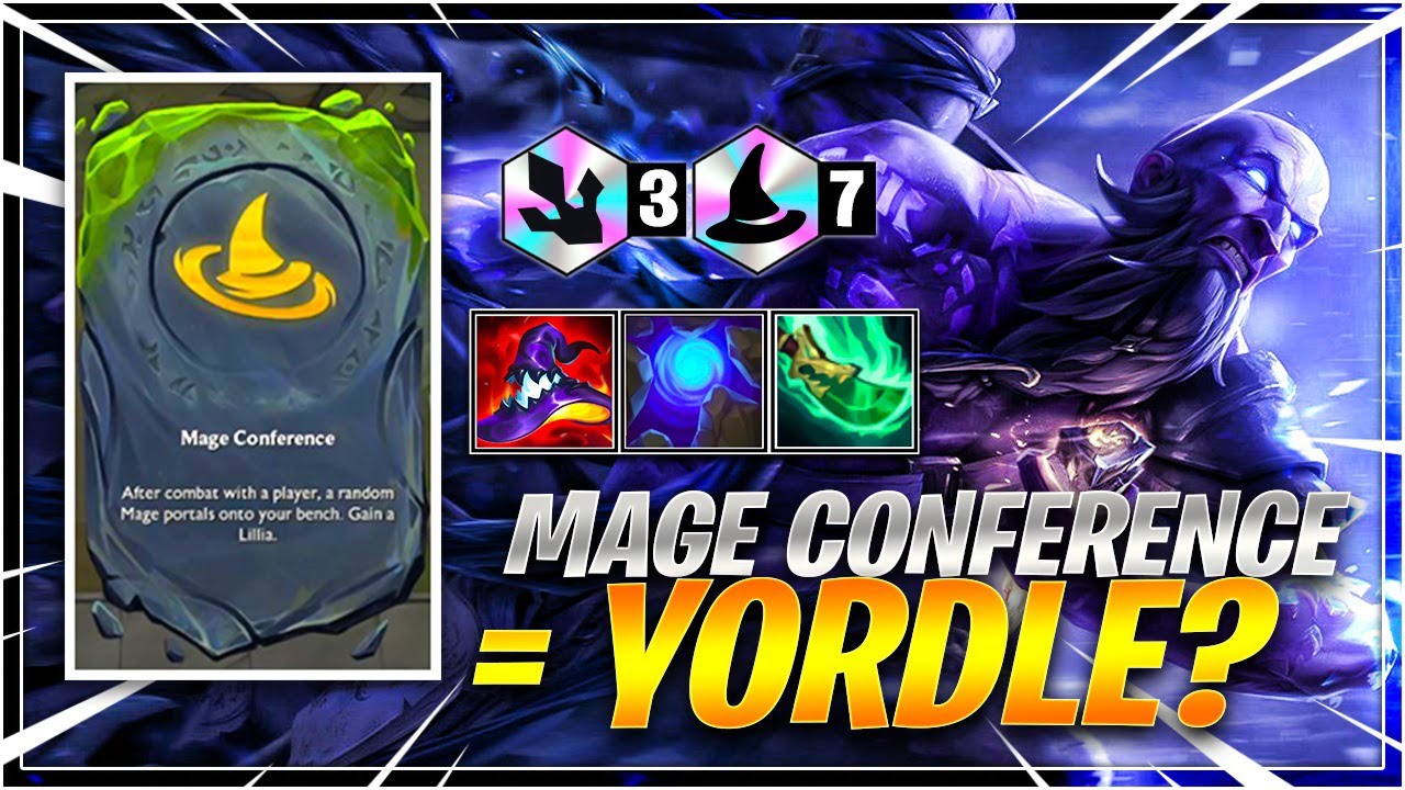 TFT Ryze with Mage Conference is the NEW Yordle BROKEN? | Set 7 PBE ...