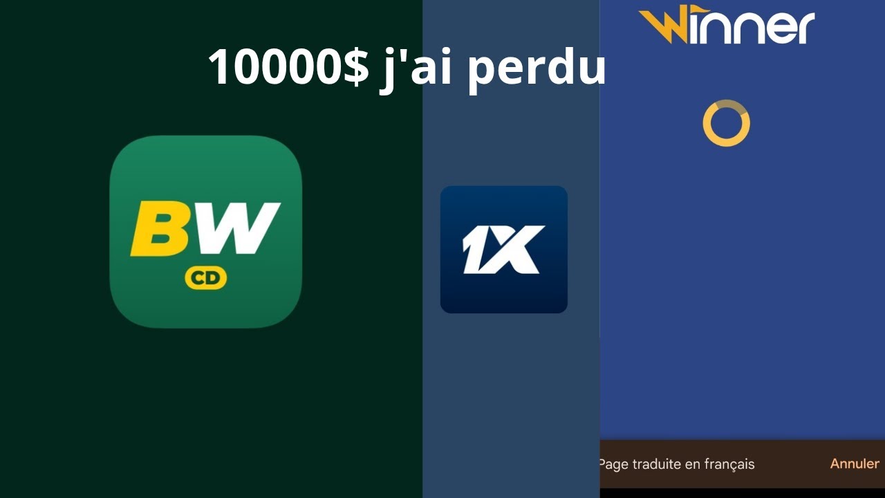 Arête de jouer le jeux 1xbet winner et betwinner - YouTube