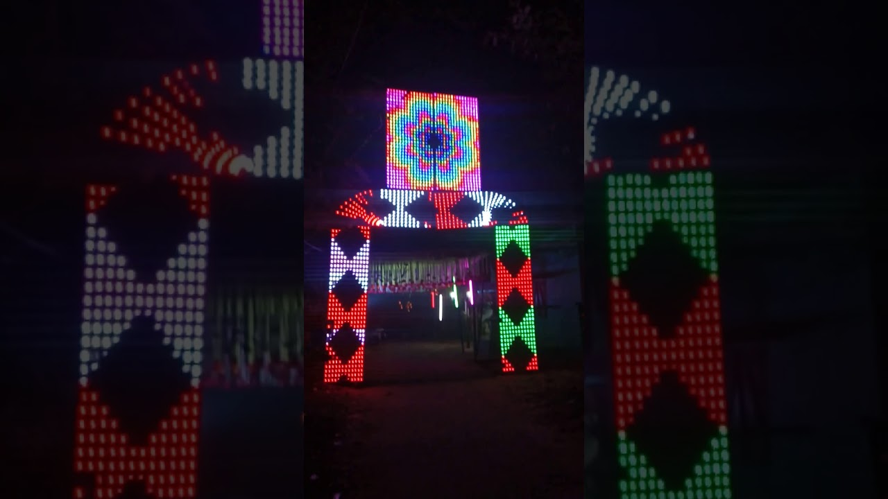 Pixel animation gate - YouTube