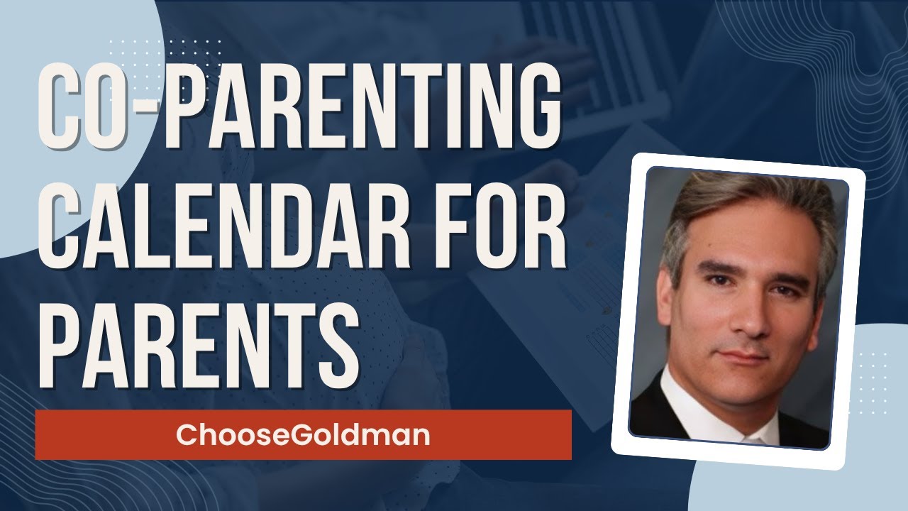 How Does A Co-Parenting Calendar Work For Parents Without Sole Custody ...