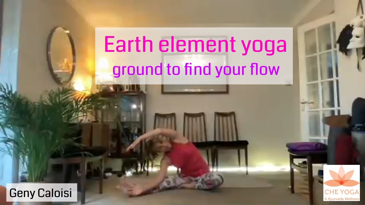 Earth element yoga, ground to find your flow - YouTube