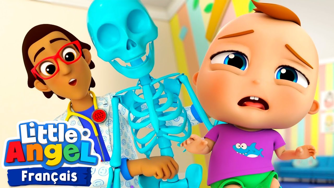 Comptine Bébé - Les os dans mon corps | @LittleAngelFrancais - YouTube