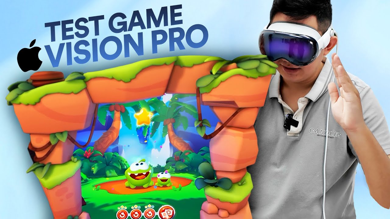 Test game trên Apple Vision Pro: Nâng tầm game đơn giản! - YouTube