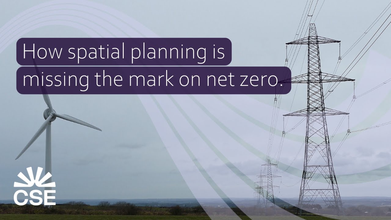 How spatial planning policy is missing the mark on net zero - YouTube