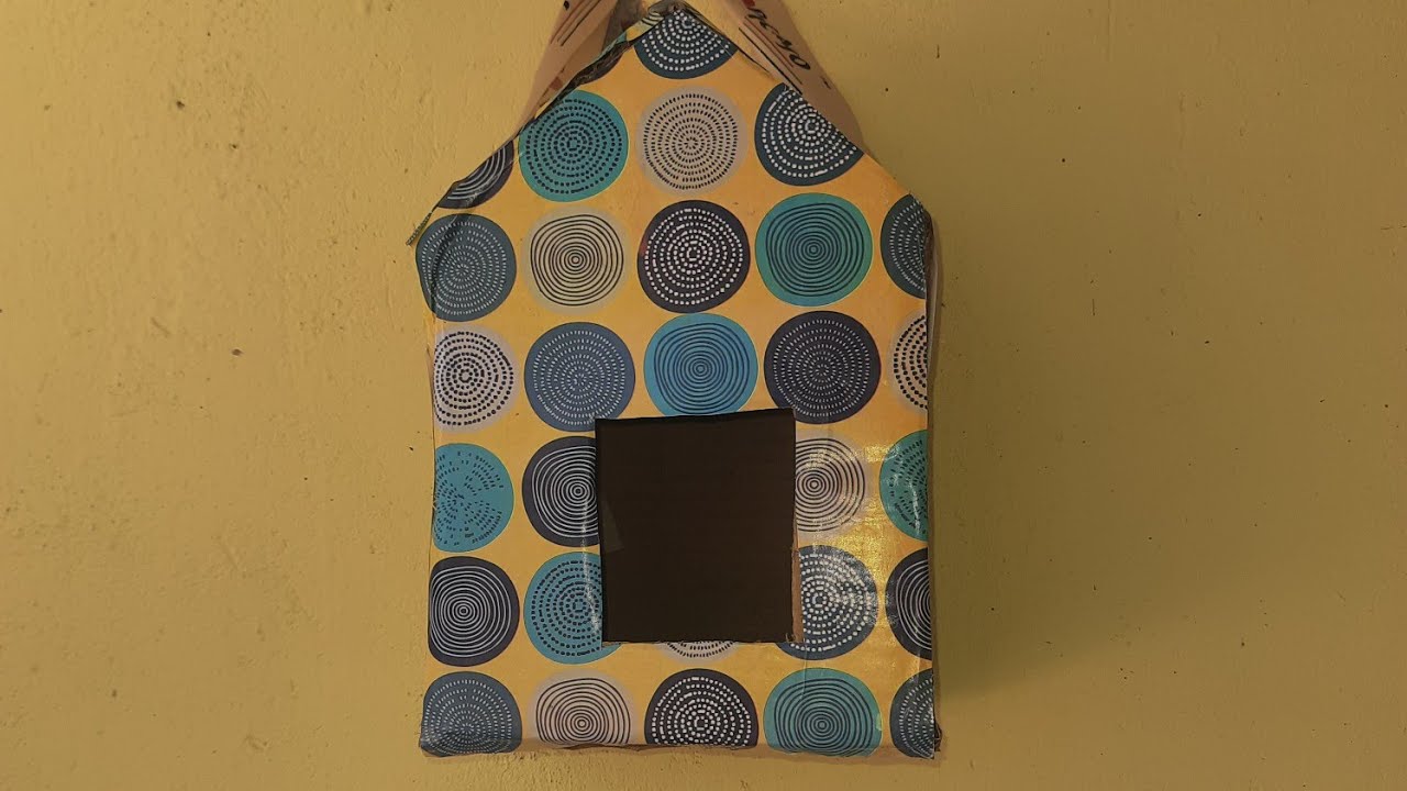 How to make birds house with cardboard ! cardboard bird house ...