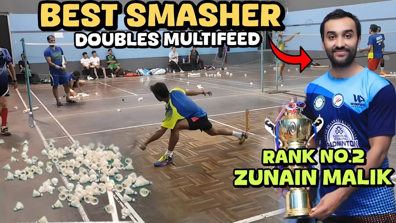 Zunain Malik Badminton Training Aid for Power Smasher and Speed - YouTube