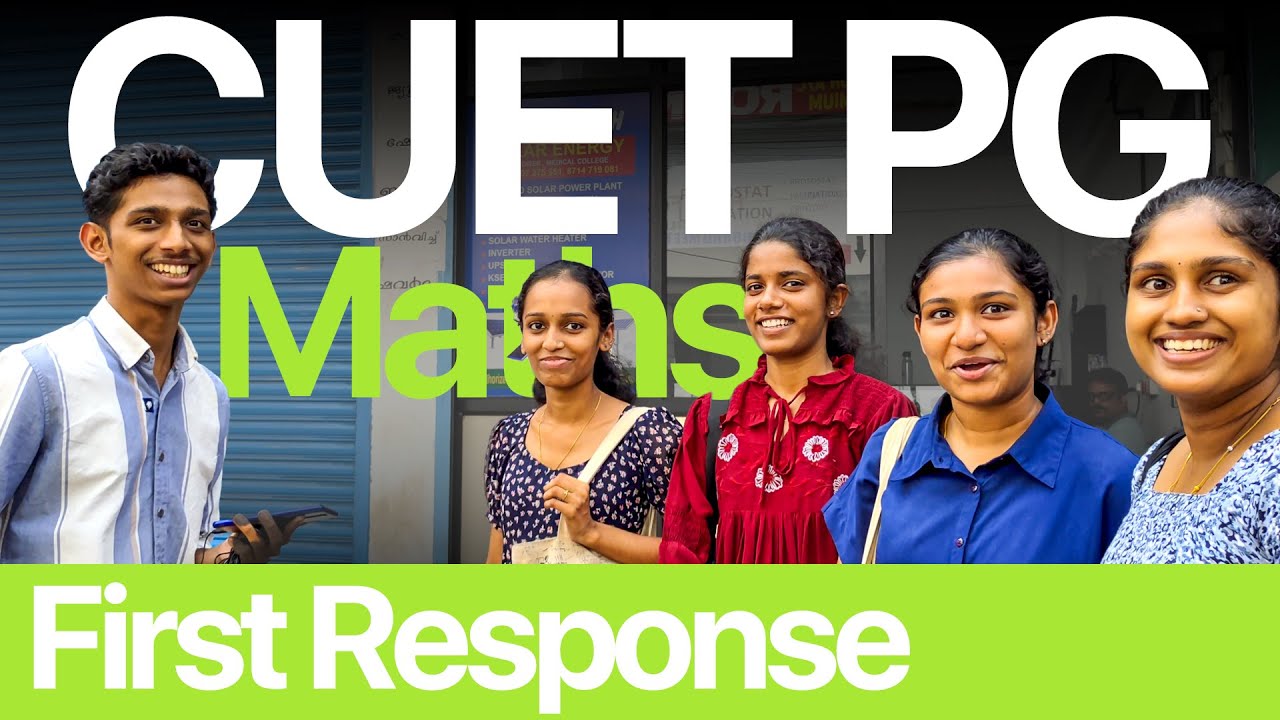 CUET PG 2024 | Mathematics | Student Response | Kerala's #1 CUET PG Coaching | Prepwise UG Plus ...