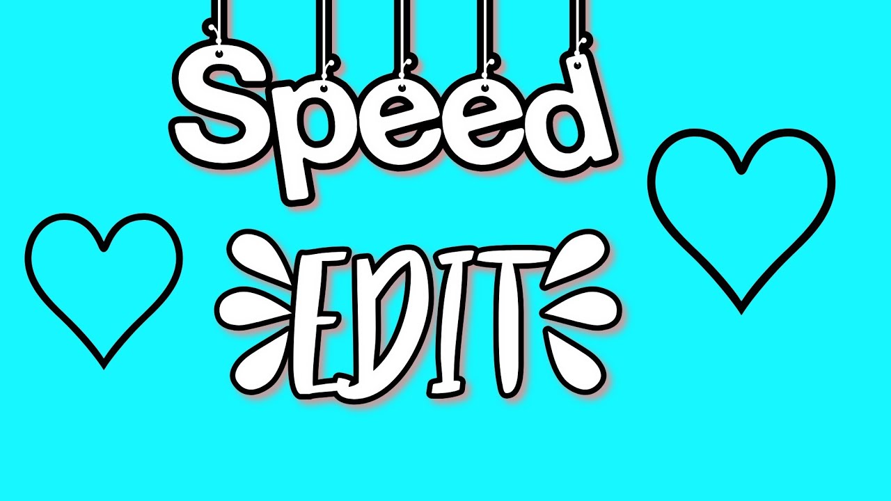 SpeedEdit•° (Lineart) - YouTube