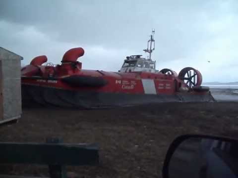 hovercraft ice breaker - YouTube