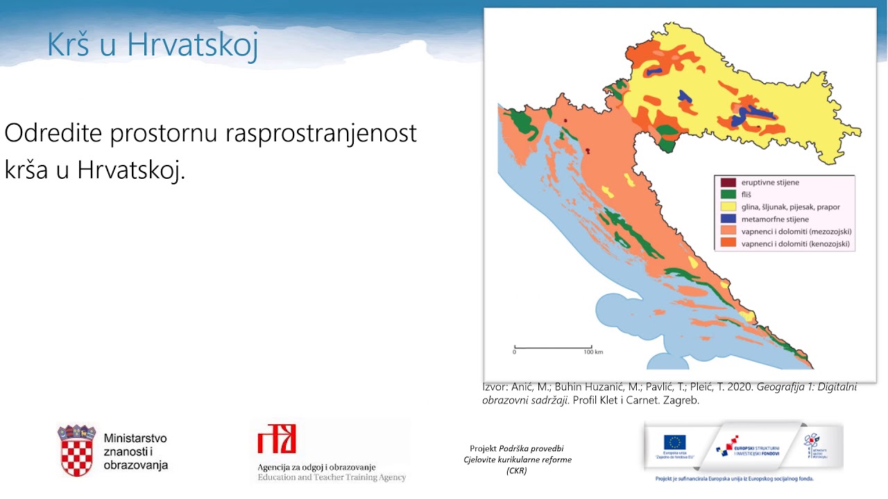 Geografija 1.r. SŠ - Krški reljef - YouTube