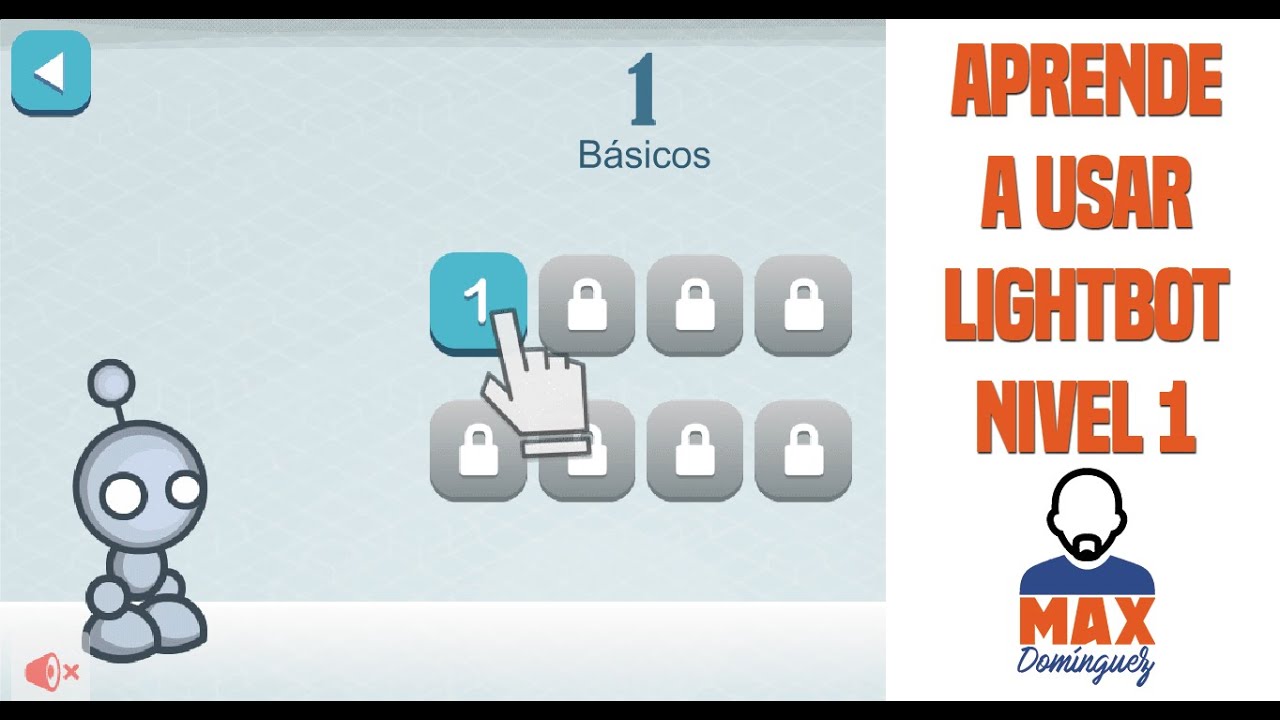 Tutorial LightBot Nivel 1 Completo por Max Domínguez - YouTube