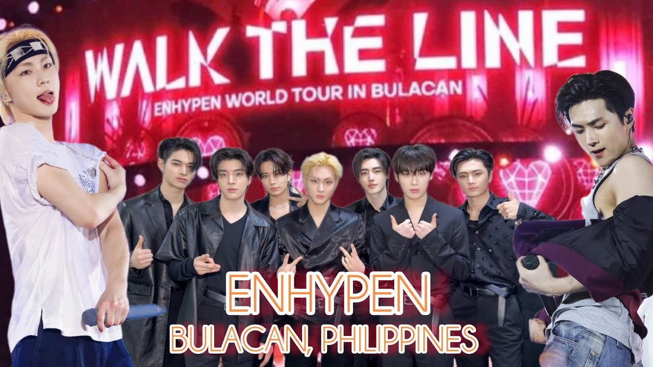 ENHYPEN WALK THE LINE WORLD TOUR IN BULACAN | @CeeKkayyTV #enhypen # ...