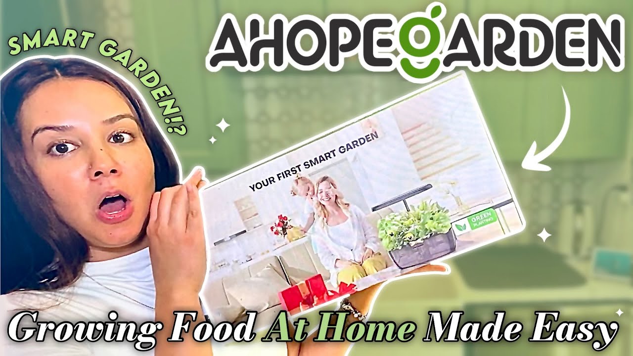 AHopeGarden Unboxing and Review - 12 pods Intelligent Planter - YouTube