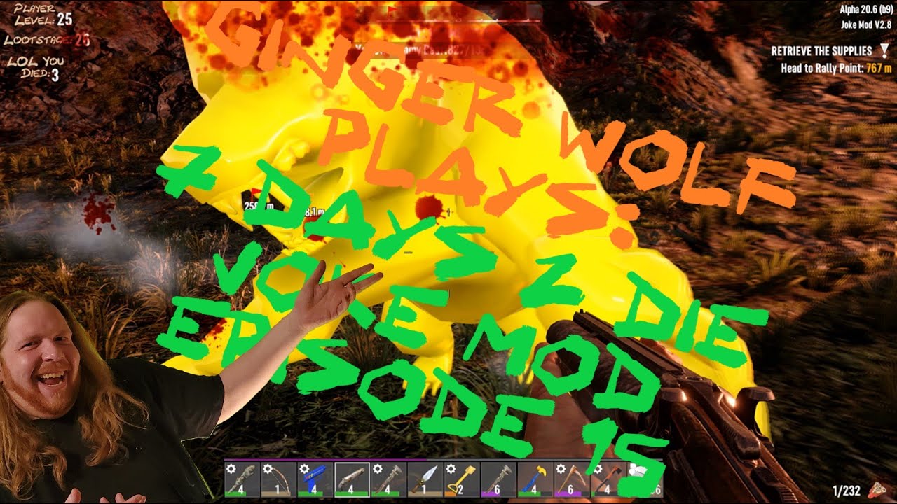 Ginger Wolf Plays: 7 Days to Die Joke Mod: Talking About My Grandfather ...