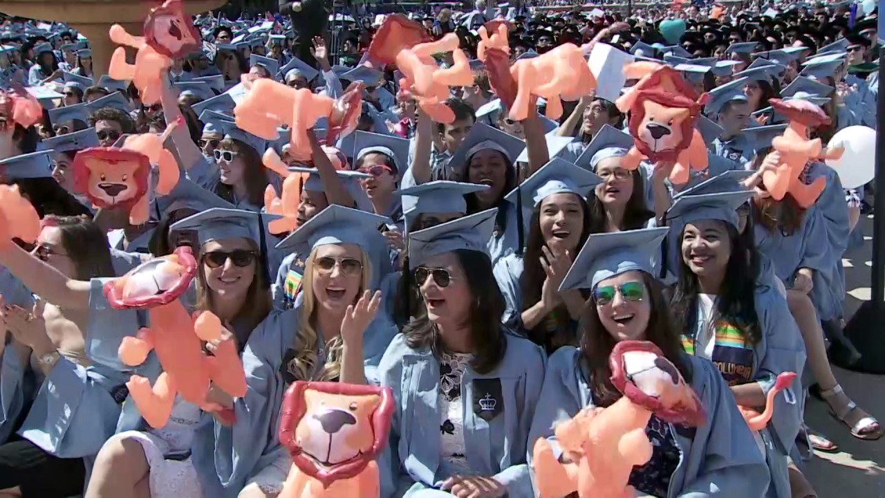 Columbia University Commencement 2017 - YouTube