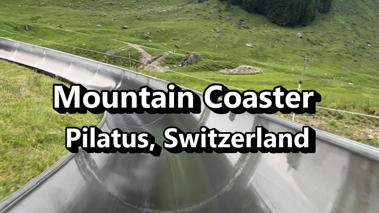 Mountain Coaster / Toboggan Run, Pilatus, Luzern, Switzerland - YouTube