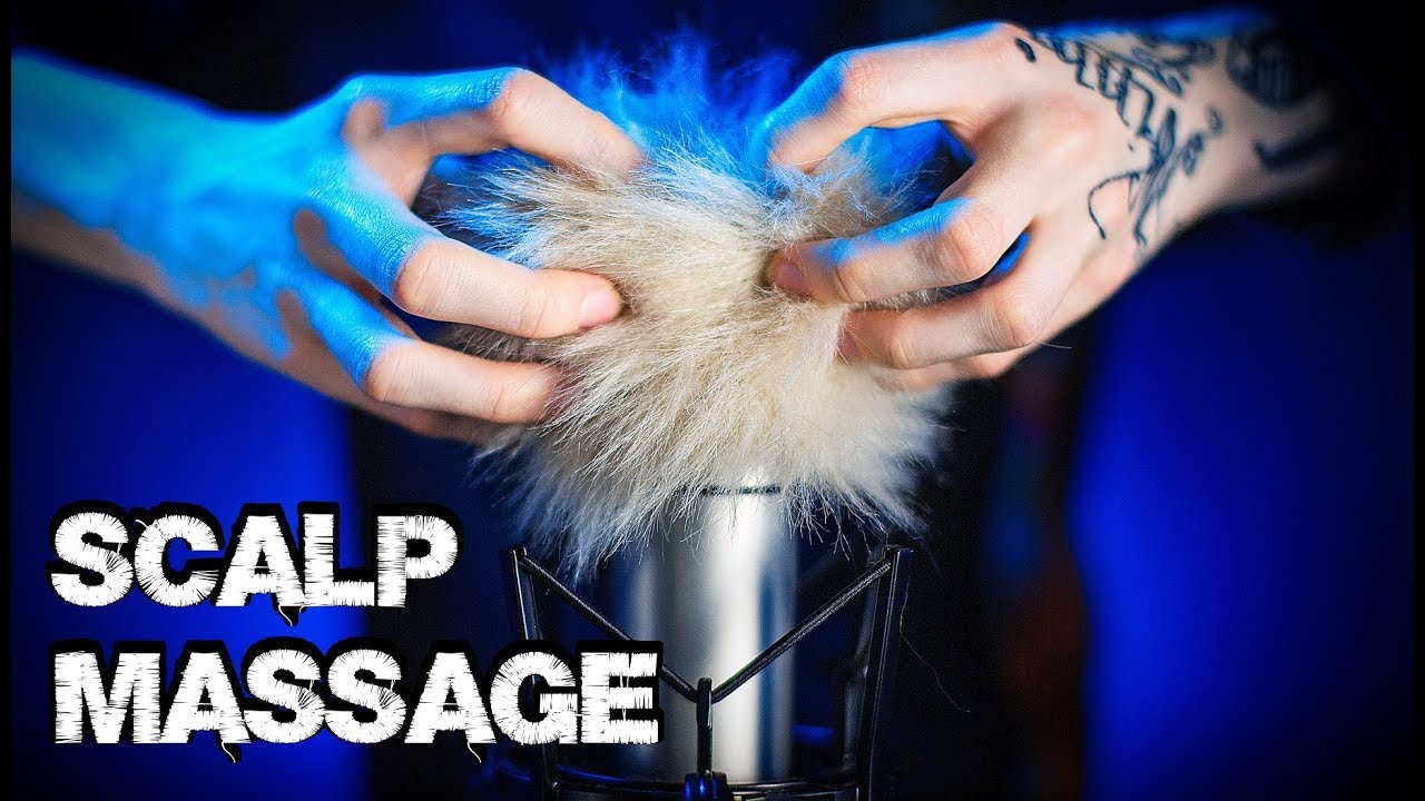π Asmr Tingly Scalp Massage π Fluffy Mic Cover Layered Sounds No