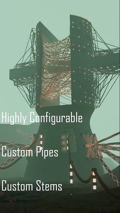 Blender Pipe/Cable/Bridge Generator Demo Scenes | Geometry Nodes | # ...