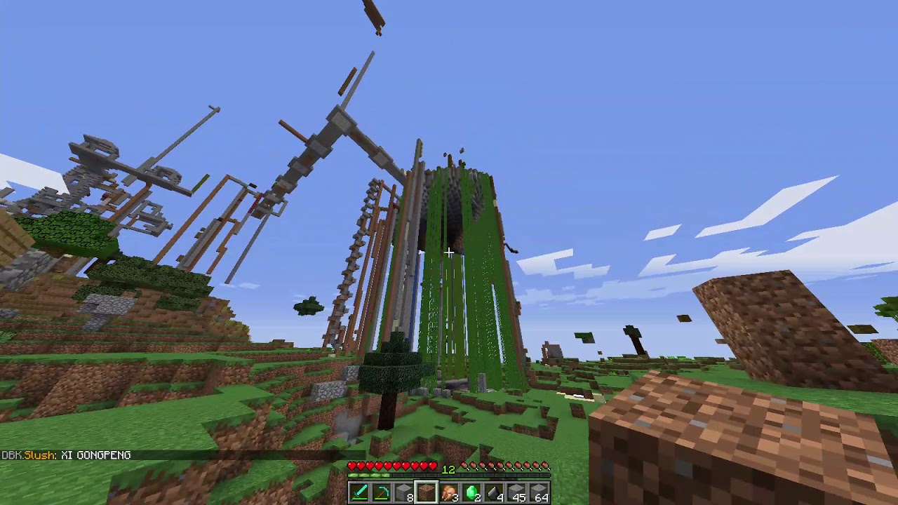 Exploring the forgotten builds of Minewind near Spawn - YouTube