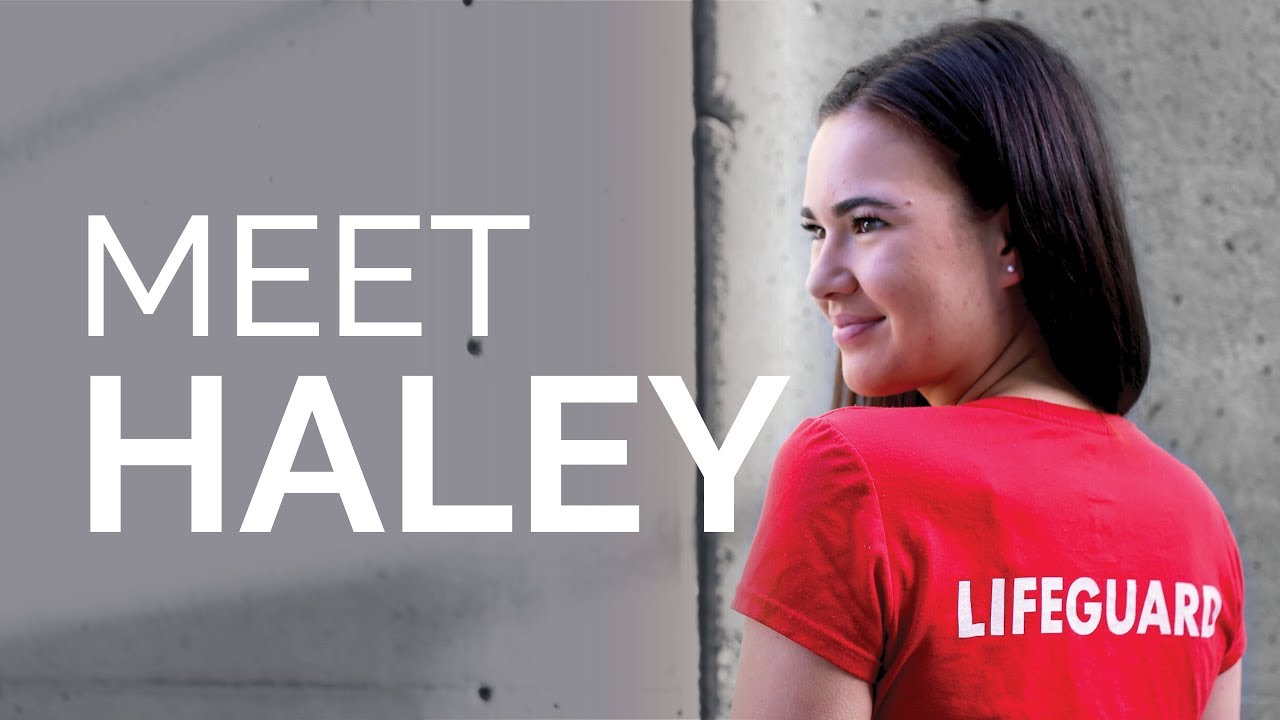 Become a Lifeguard - Meet Haley - YouTube