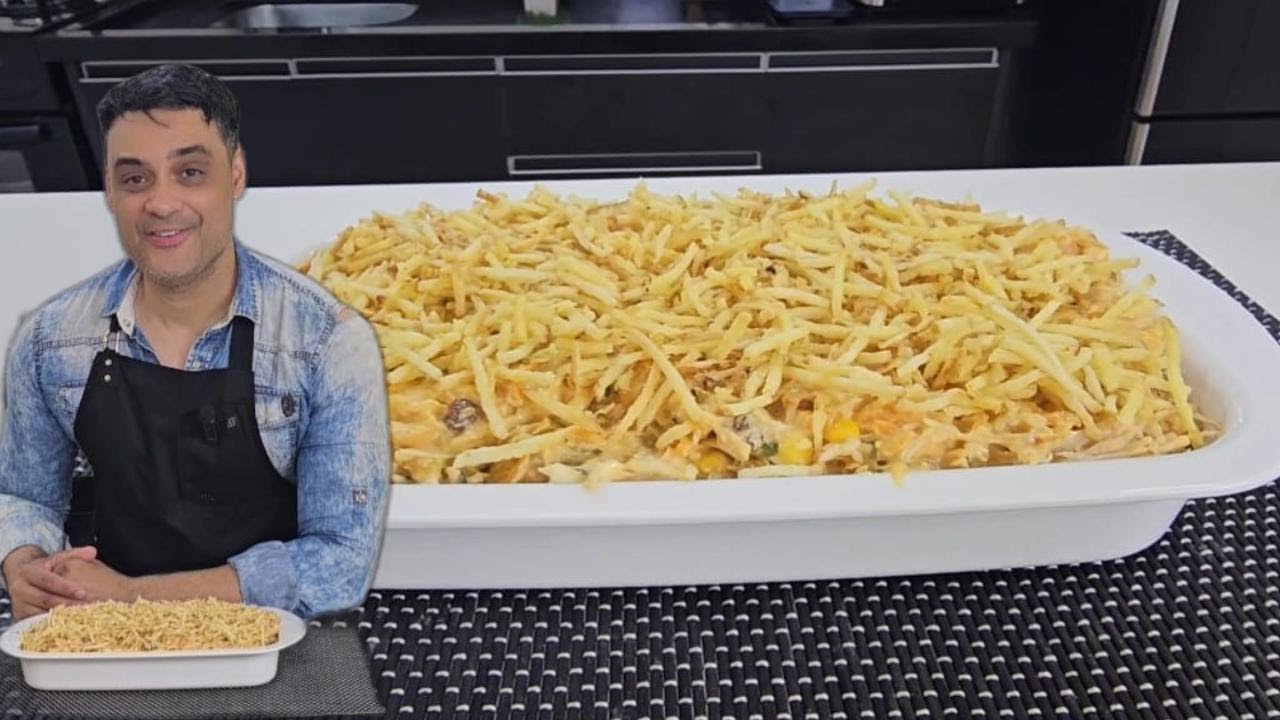 O MELHOR SALPICÃO PARA SUA CEIA | RECEITA MUITO FÁCIL E MUITO CREMOSO | Chef Flávio Ribeiro ...