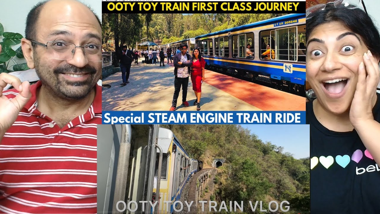 OOTY TOY TRAIN😍 FIRST CLASS Train Journey 2024 | MOUNTAIN RAILWAYS OF ...
