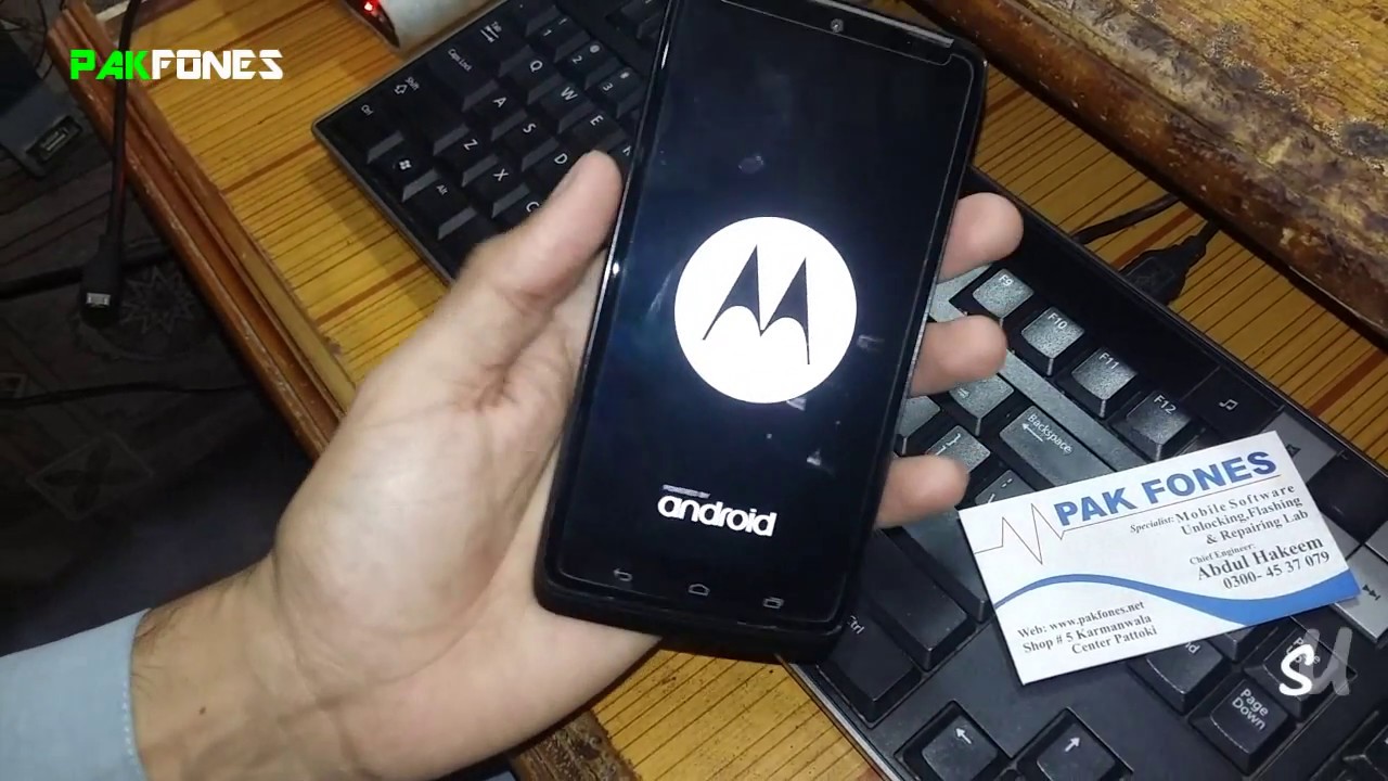 How to use rsd lite to reflash a motorola droid turbo - powernaa