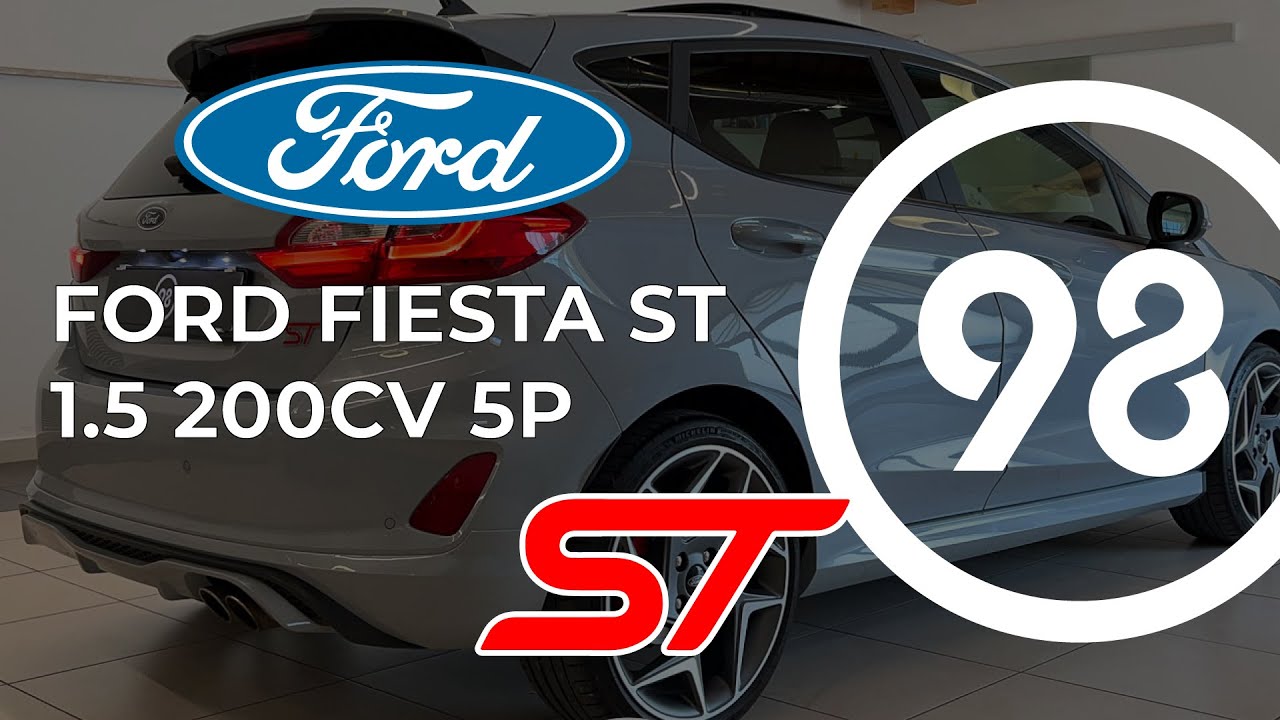 FORD FIESTA ST 1.5 200 CV 5P PERFORMANCE PACK SILVER FOX - YouTube