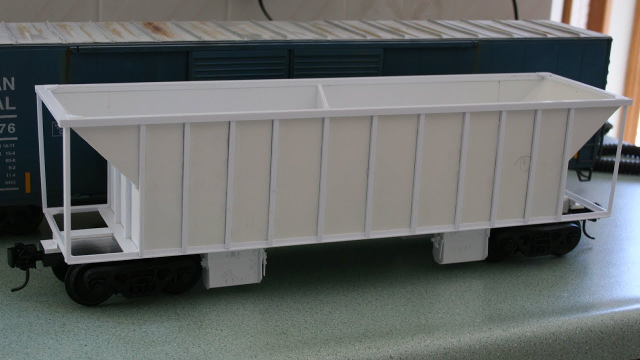 G Scale Ballast Hopper Part 1 - YouTube