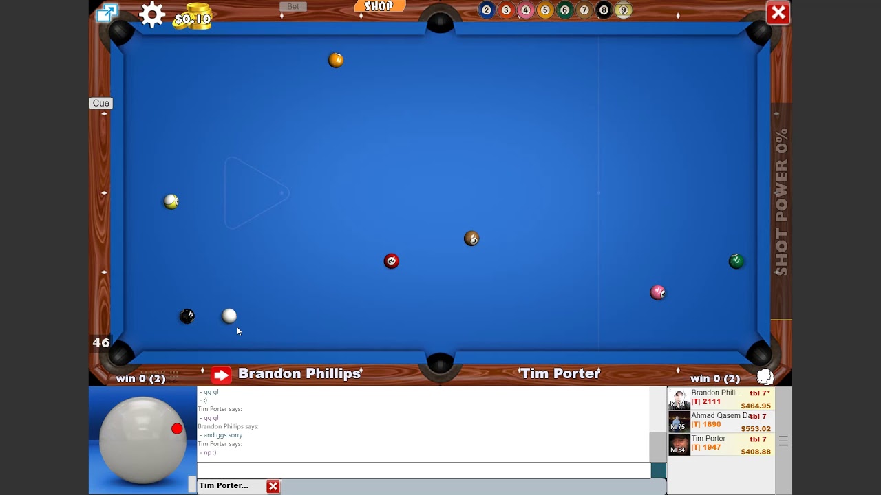 Flash Pool Game - 9-Ball - YouTube