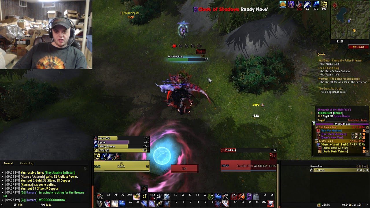 [WoW] Swift Albino Raptor Mount Drop! :D - YouTube