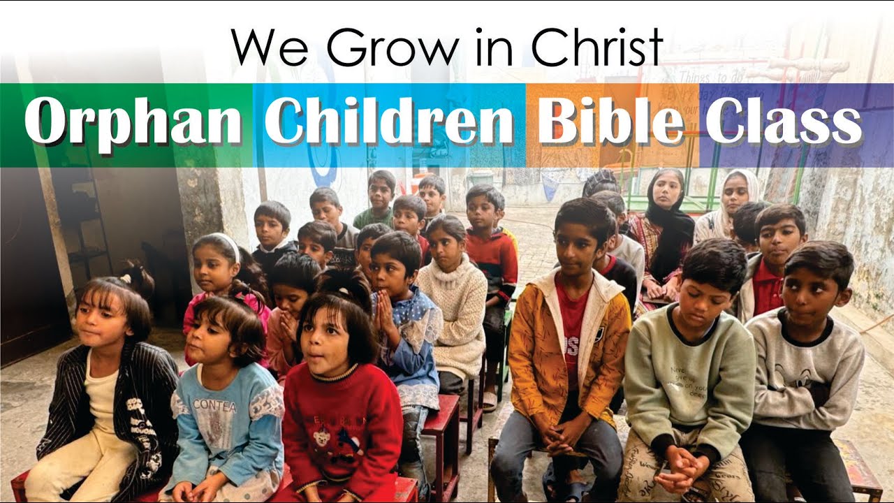 Orphan Children Learn Bible Verses - YouTube