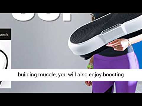 Hurtle Fitness Vibration Platform Workout Machine Exercise Equipment ...