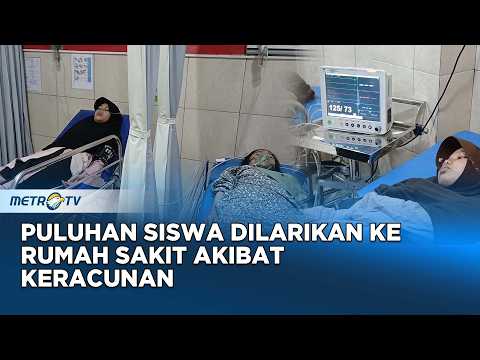 Puluhan Siswa di Ngawi Keracunan Makanan Dilarikan ke Rumah Sakit dan Puskesmas
