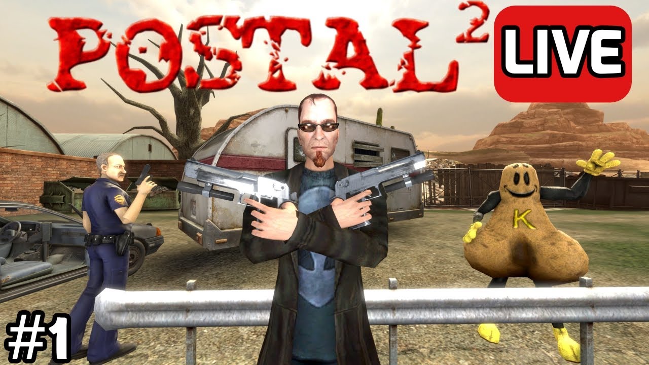 🔴 POSTAL 2 - Full Playthrough 【Part 1】 - YouTube