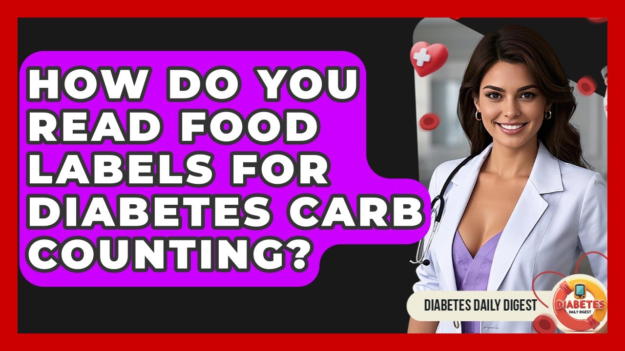 How Do You Read Food Labels For Diabetes Carb Counting? - Diabetes ...